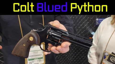 Colt's Blued Python: 'It's a Beaut, Clark!'-- SHOT Show 2024