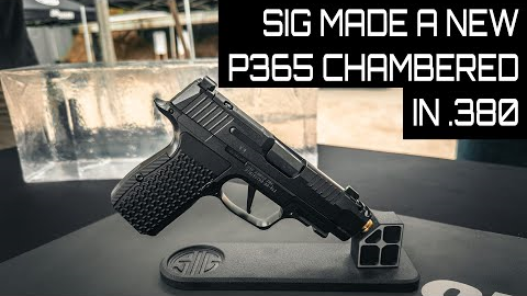 Sig's Brand New P365-LUXE Chambered in .380 - Sig Next 2025